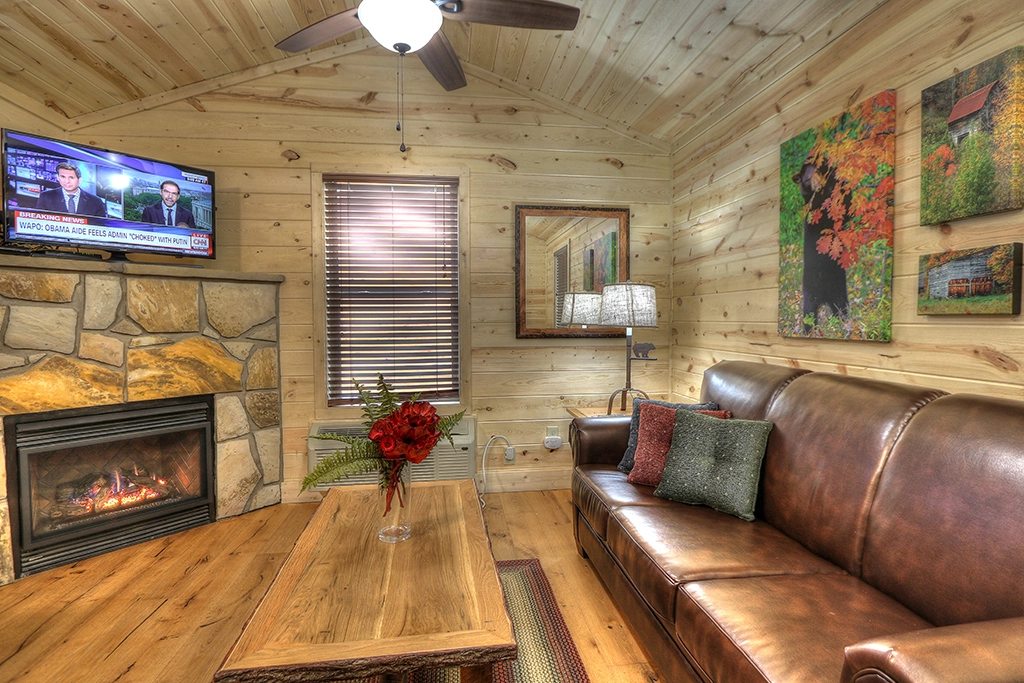4- Animal House 1 Bedroom Cabin At Parkside Cabin Rentals