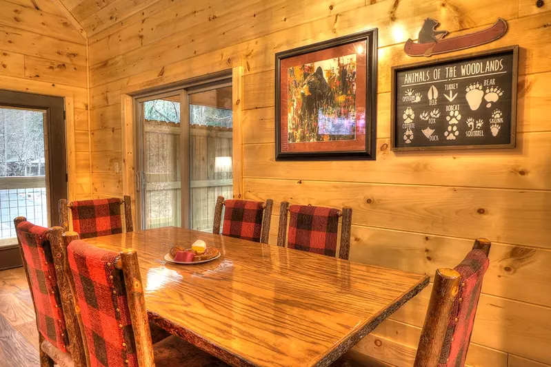 Bear Tracks #17 2 Bedroom Cabin At Parkside Cabin Rentals