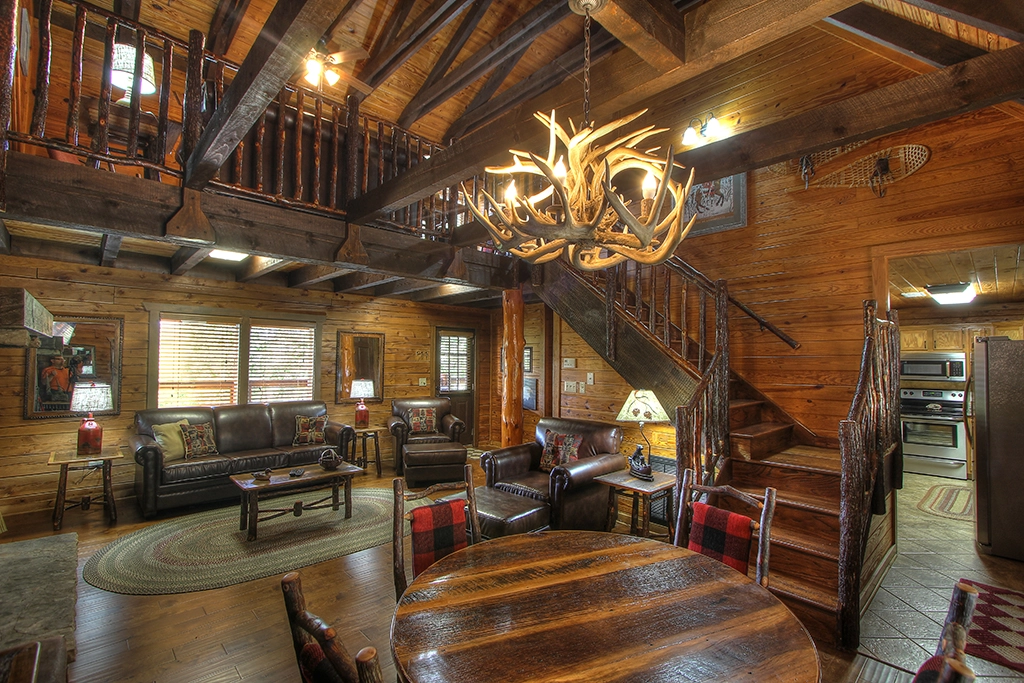 Enchanted View 2 Bedroom Cabin At Parkside Cabin Rentals