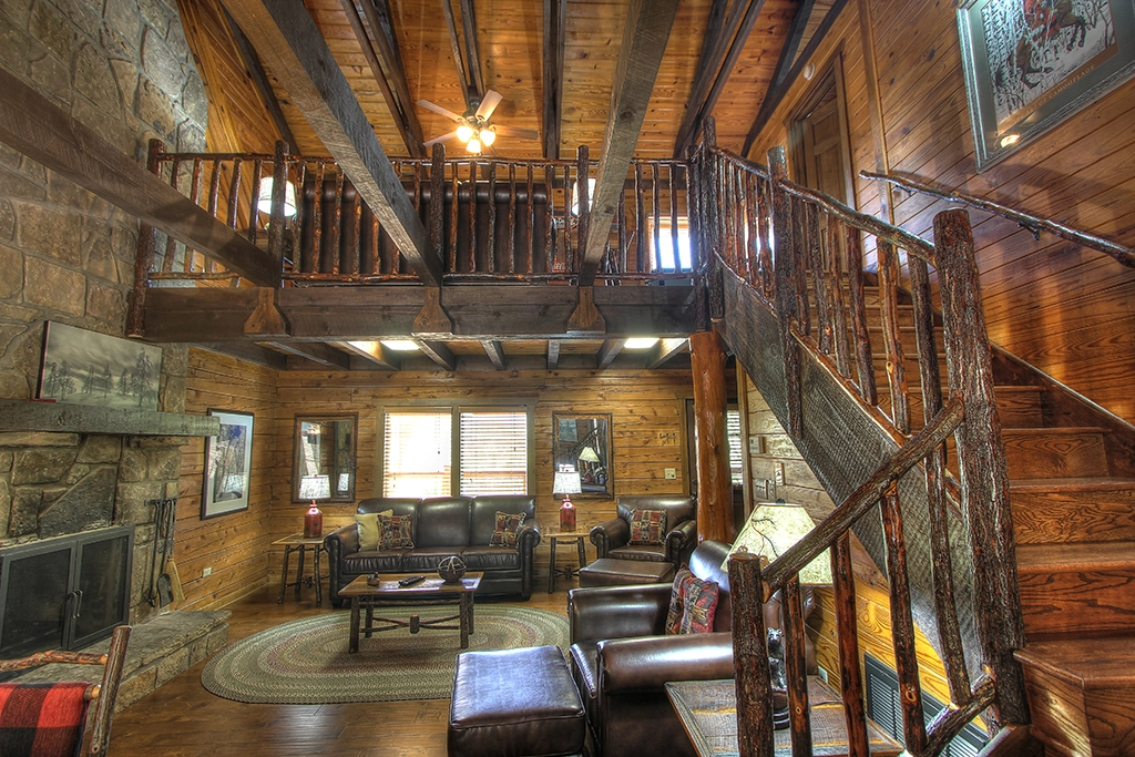 Enchanted View 2 Bedroom Cabin At Parkside Cabin Rentals