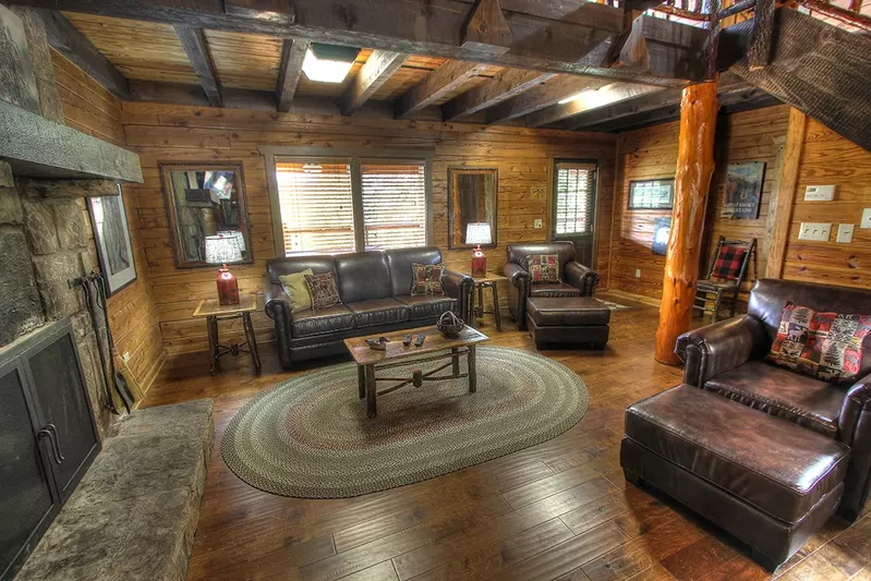 Enchanted View 2 Bedroom Cabin At Parkside Cabin Rentals