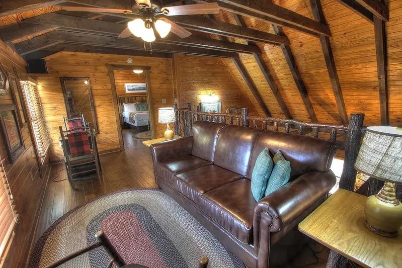 Enchanted View 2 Bedroom Cabin At Parkside Cabin Rentals