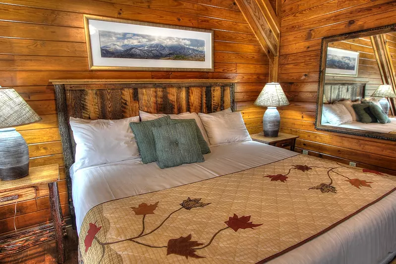 Enchanted View 2 Bedroom Cabin At Parkside Cabin Rentals