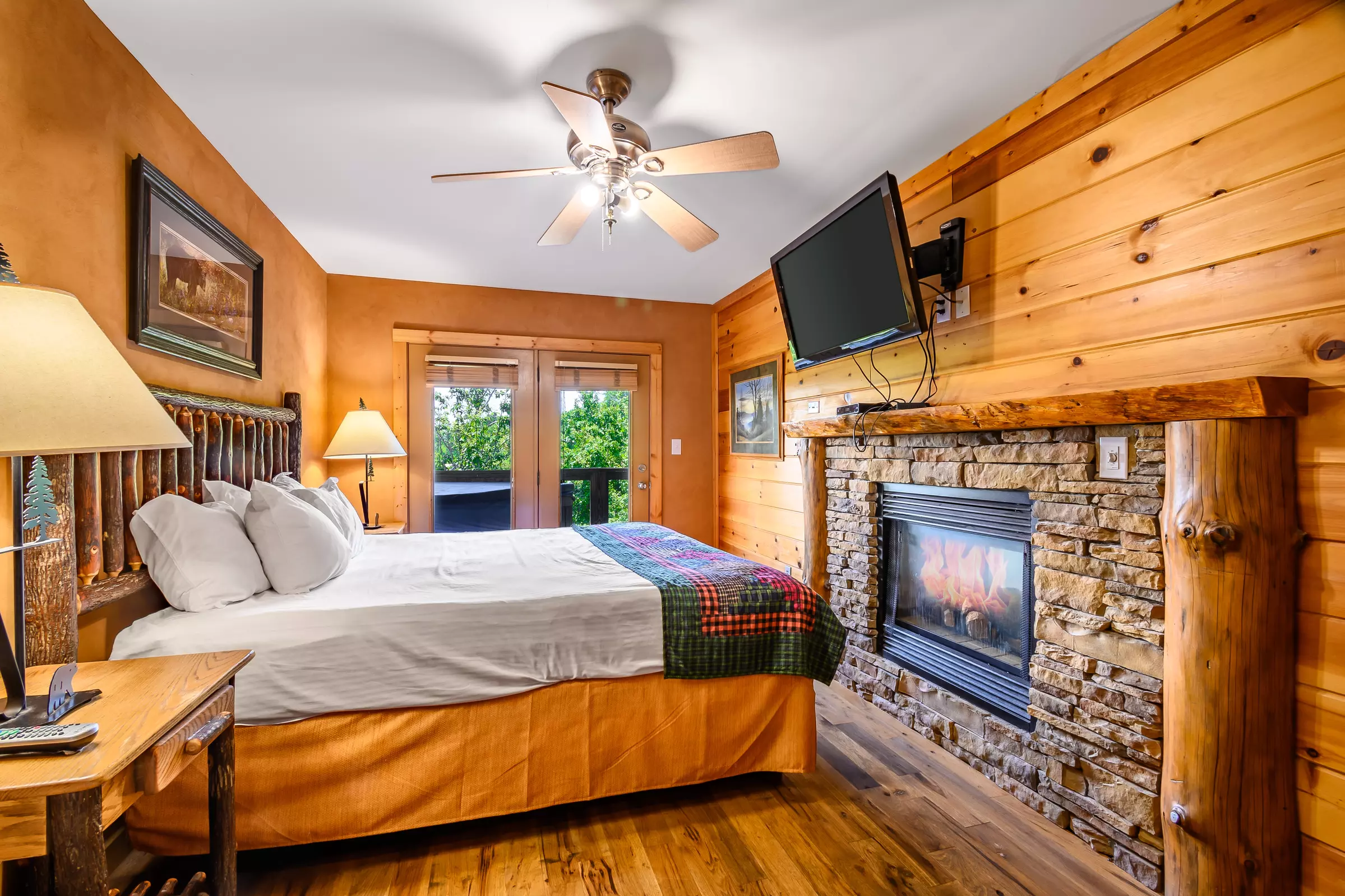 Honey Bear 1 Bedroom Cabin At Parkside Cabin Rentals