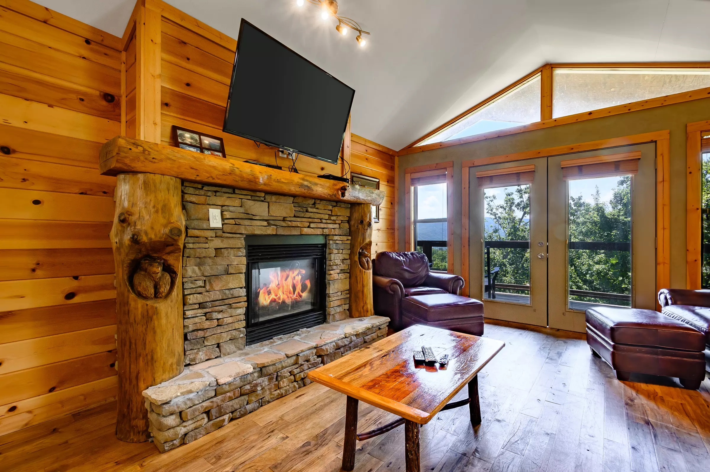 Honey Bear 1 Bedroom Cabin At Parkside Cabin Rentals