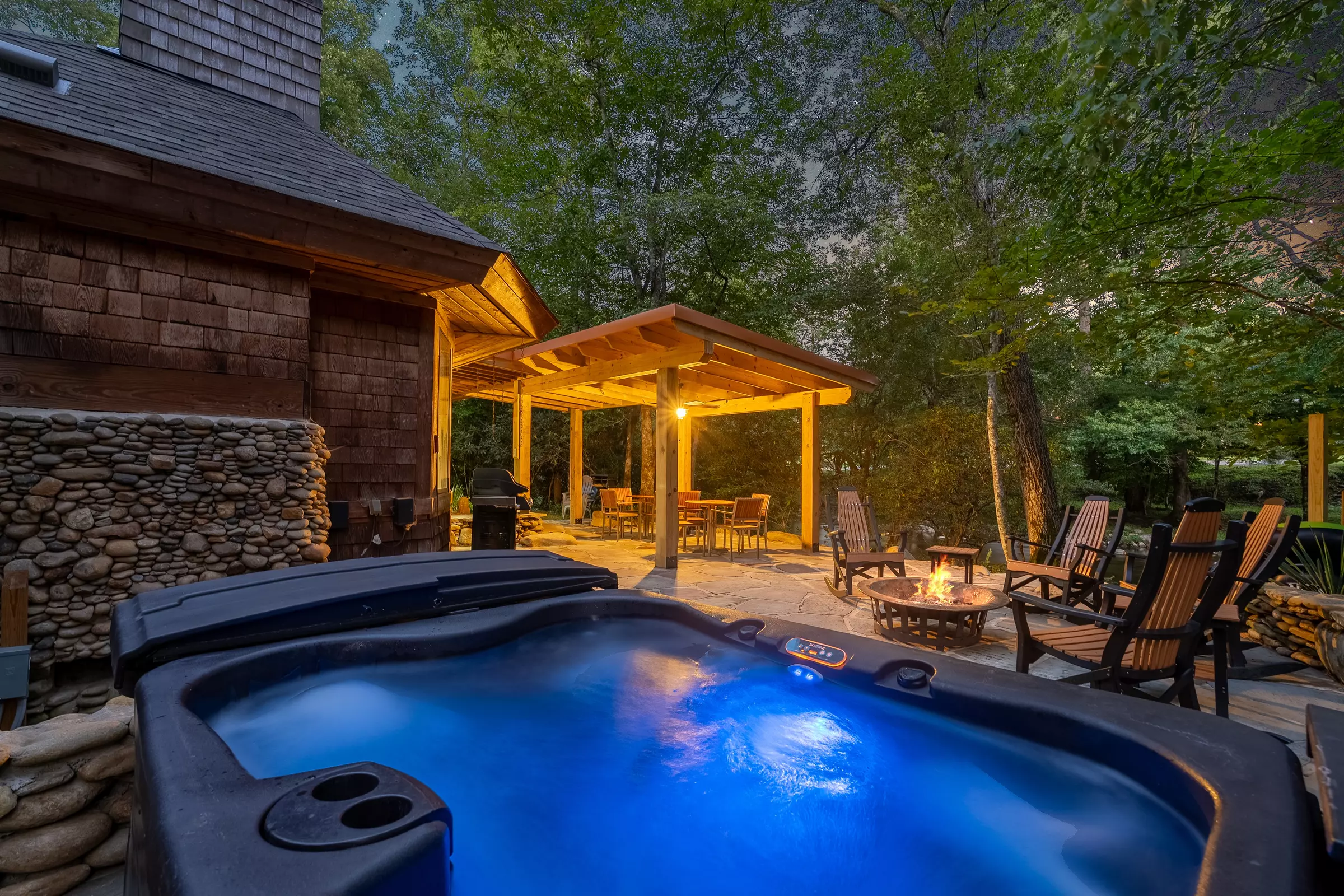 River Cove 3 Bedroom Cabin At Parkside Cabin Rentals